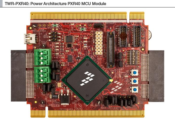 Power Architecture® PXR40 MCU Tower System Module | NXP Semiconductors