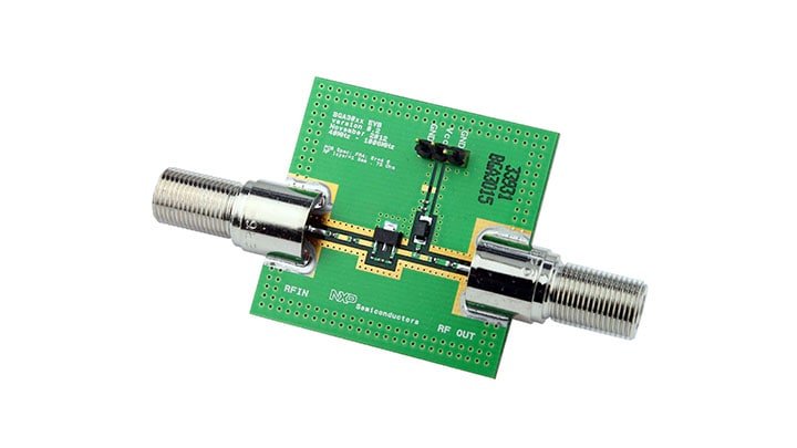 Demo Board for BGA3015, 1 GHz 15 dB Gain Wideband Amplifier Application ...