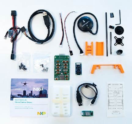 NXP HoverGames Drone Kit Including Flight Controller and Peripherals ...