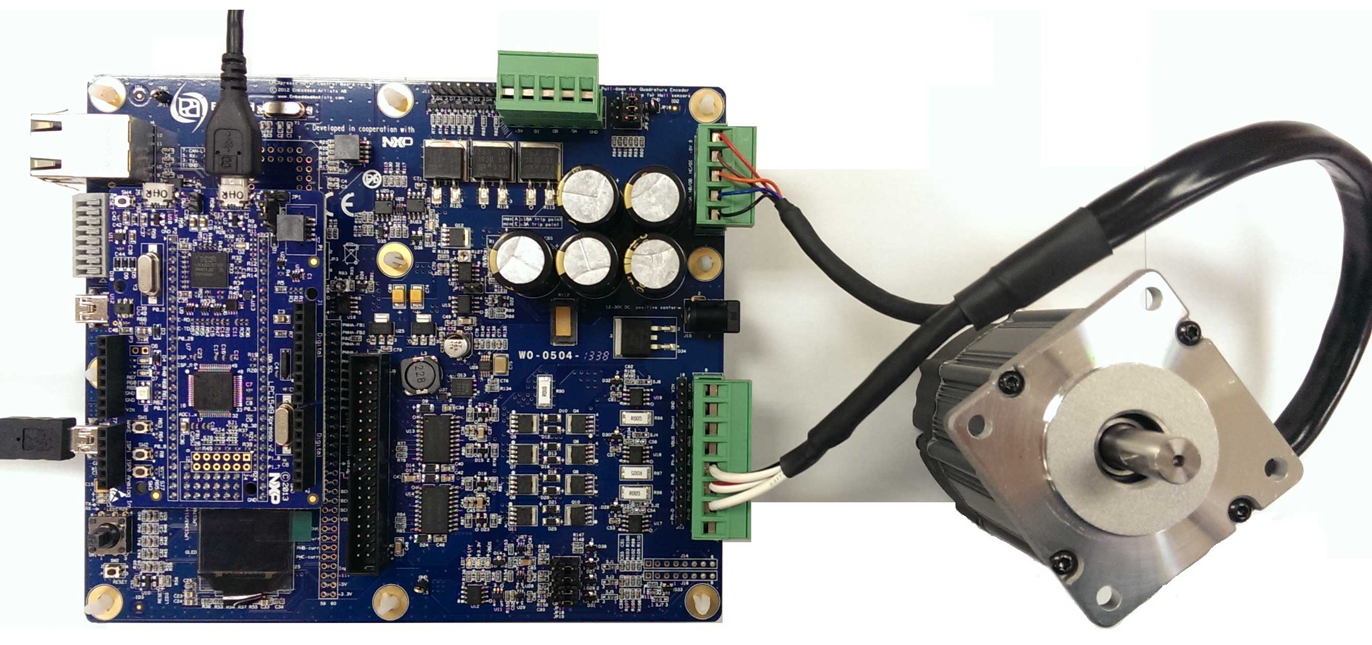 LPC1549 Motor Control Kit (Permanent Magnet/Teknic Motor) | NXP ...
